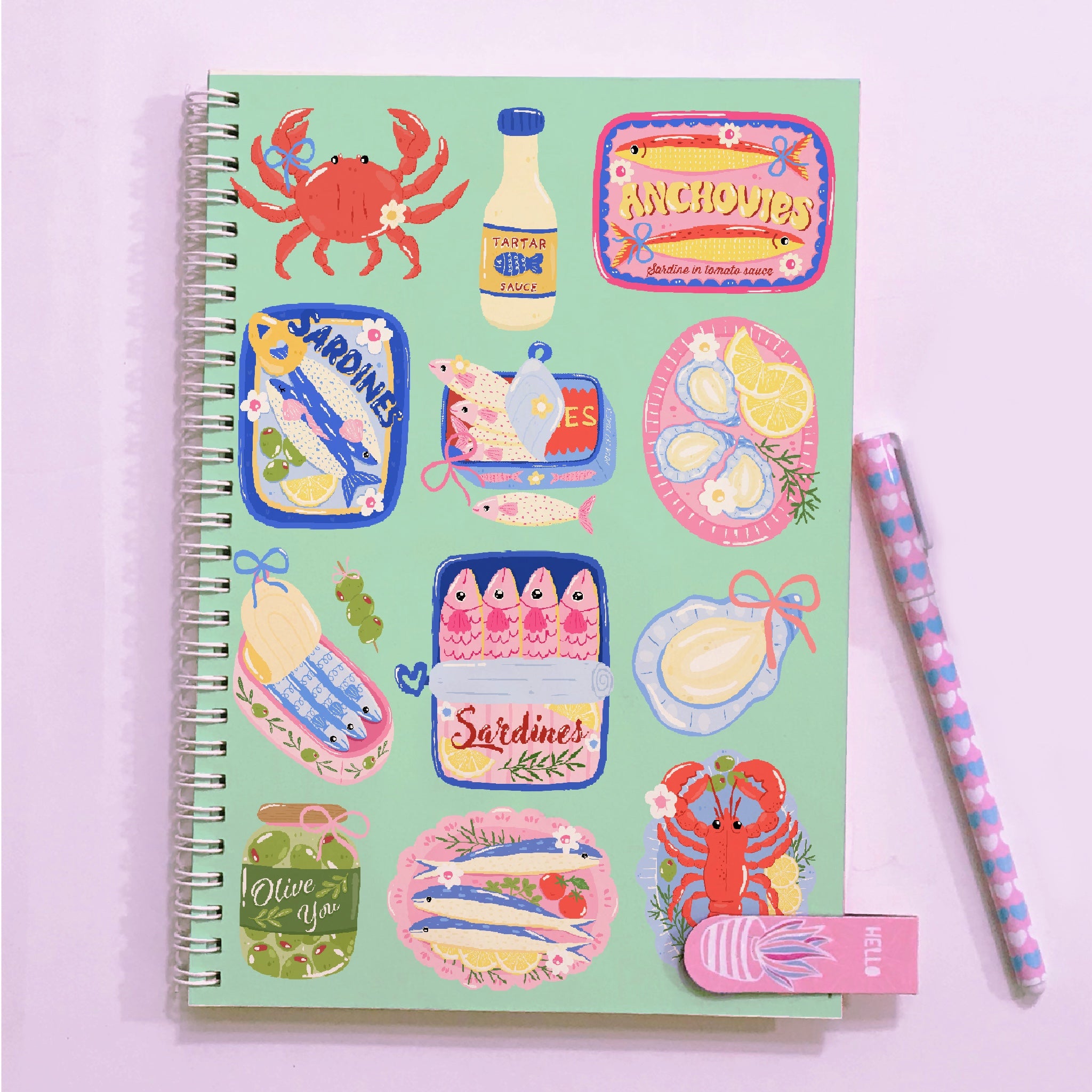 Sardines notebook – All That Jazz